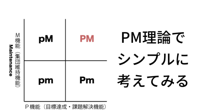PM理論でシンプルに考えてみる | 静岡で中小企業の社員研修・人材育成ならミラクス